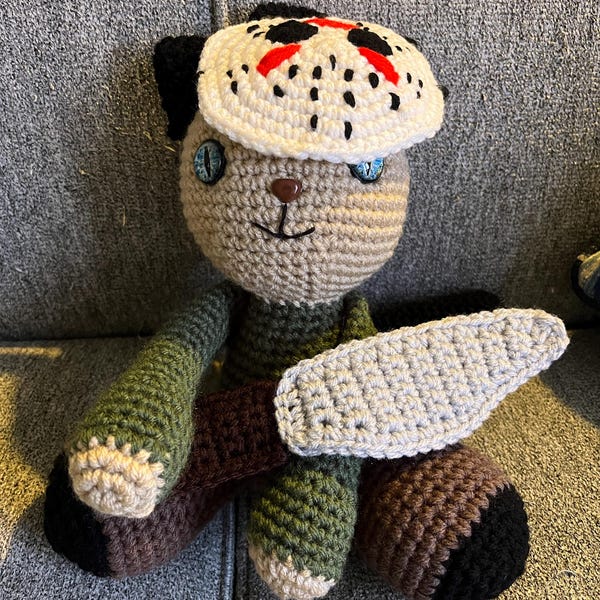 INNER BEAST Handmade Crochet Amigurumi Monster Plush - Etsy