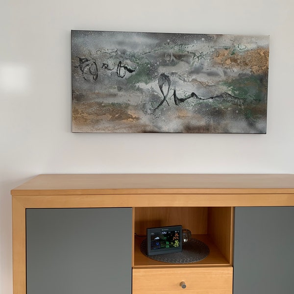 Abstrakte Kunst Leinwand, moderne Kunst, abstrakte Malerei, original Gemälde, Bild modern ...