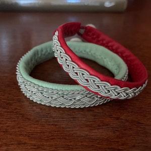 SUN DOG // Reindeer Leather Bracelet / Sami Craft / Saami Handicraft ...