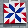 Mariner's Compass Barn Quilt Pattern, DIY Barn Quilt, Barn Quilt ...