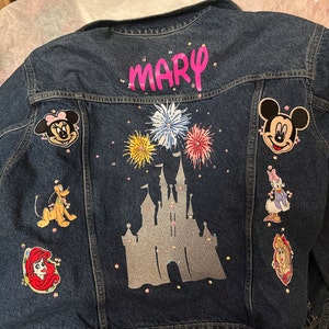 Main Street USA Inspired Denim Jacket - Etsy