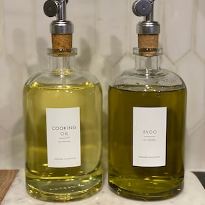 Modern Rectangle Pantry Food Labels Customizable Wide | Etsy