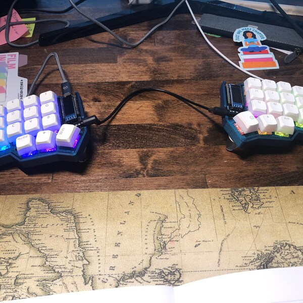 Lotus58 Split Mechanical Keyboard pixel - Etsy UK