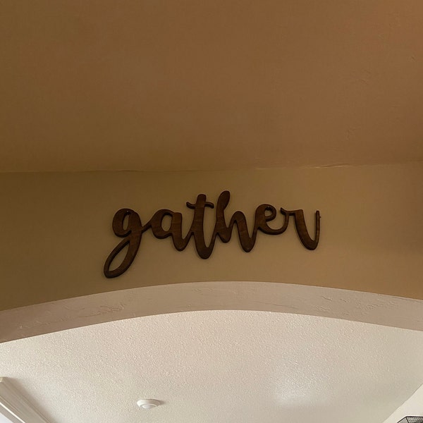 Gather Sign* Farmhouse Decor* Farmhouse Style* Farmhouse Inspiration ...