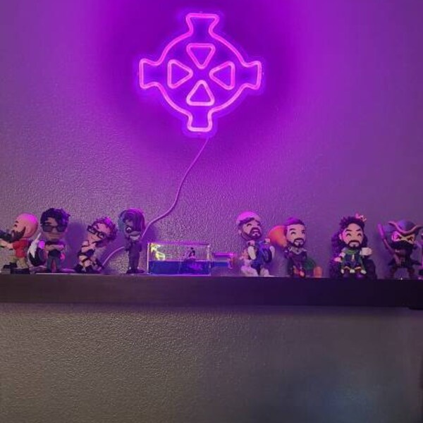 Runescape God Symbols Neon Led Light Acrylic Sign | Old School ...