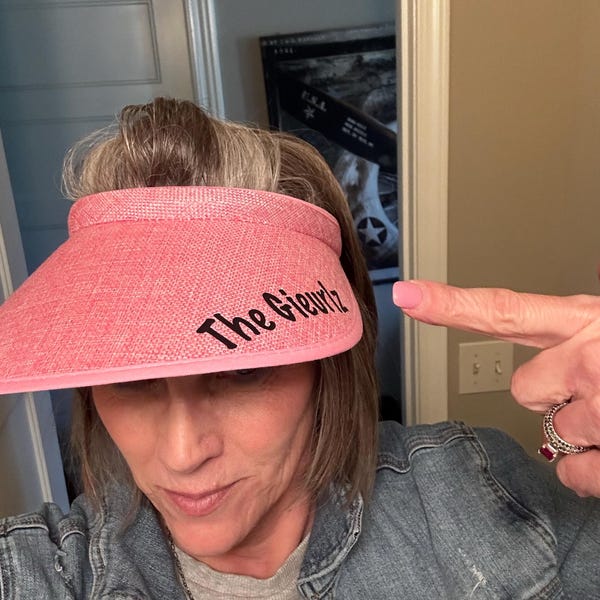 Summer Girls Visors • Straw Visors • Bachelorette Hat • Your Name ...