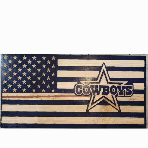 Cnc G-code File for American Flag. (WE THE PEOPLE) Size of Flag is 11. ...