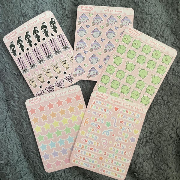 Cute Gaia Vinyl Sticker| Mother Earth Planner Die-cut| Eco Goddess ...