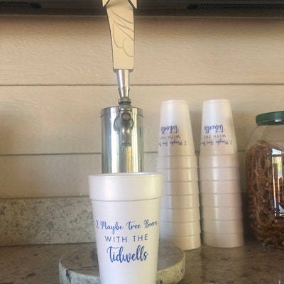 Cocktails With the Last Name Styrofoam Party Cups, Personalized ...