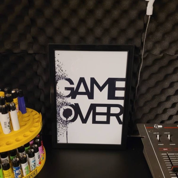 Gaming Prints, Gamer Poster, Gaming Decor, Gaming Gift, Games Room Wall ...