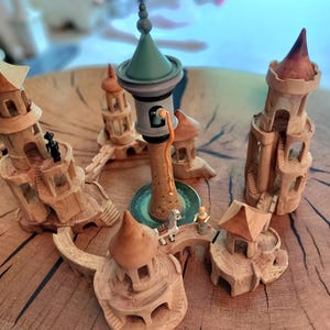 Wooden Blocksforest Building Kit/wood Construction Set - Etsy