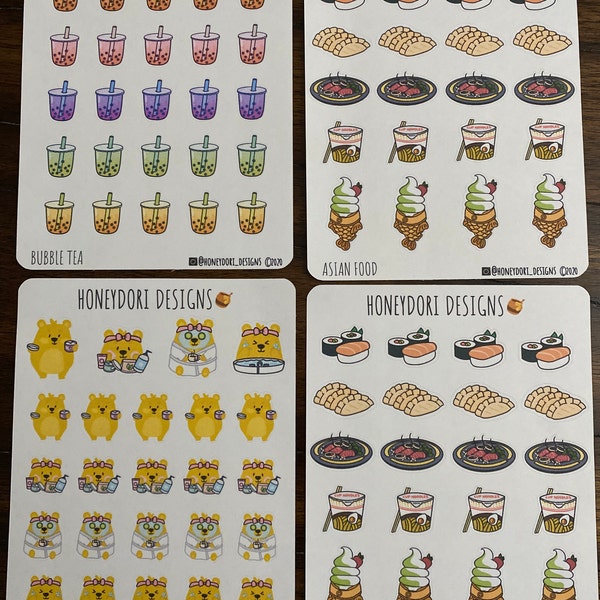 Work Planner Stickers Cute Girl Working Stickers Laptop Work Stickers ...