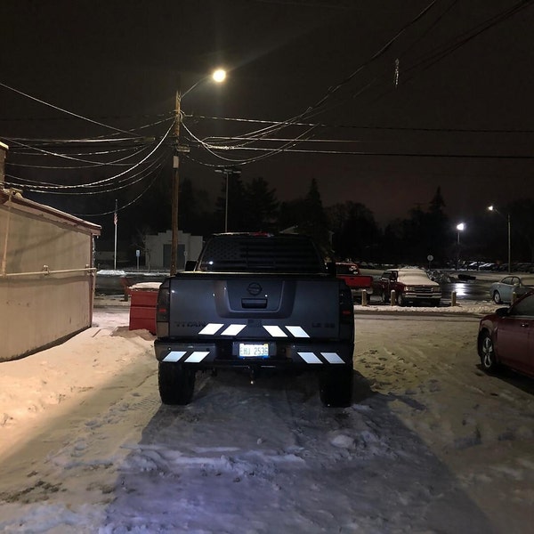 Reflective Shadow Chevron Black/white Ghost Decal Oralite RA Engineer ...