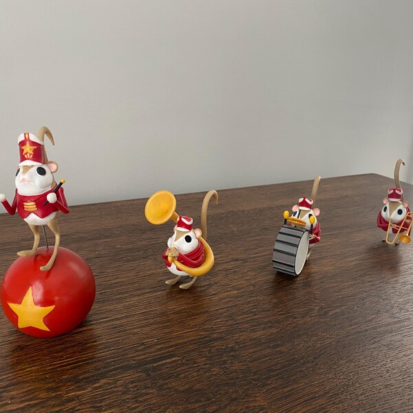 Tiny Tuba Player Circus Mouse Mice Display Figure - Etsy
