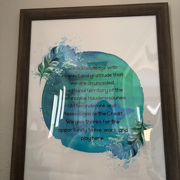 Land Acknowledgment Art, Indigenous Cultural Safety Art, Indigenous ...