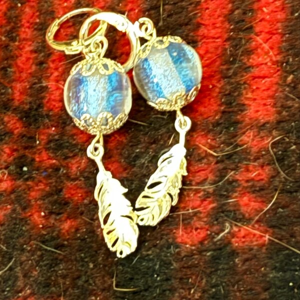 THE MAGIC LIGHT Roses Glass Beads, 12mm Special Formula Dichroic Glass ...