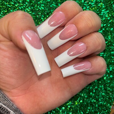 You're so Charming: Rhinestone Junk Nails Press on Nails, Glue on Nails ...