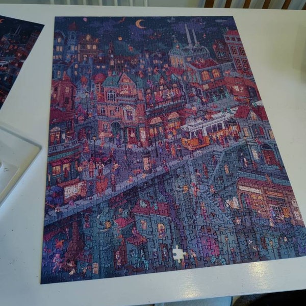 The Sinister Citadel - 1000 Piece Jigsaw Puzzle - Etsy