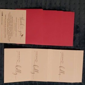 Note Cards With Envelopes Set for Women, Set of 10 Folded Stationery ...