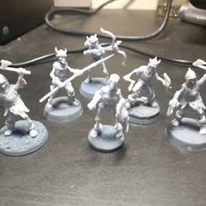 Dark Age Village Miniature Set Dnd Dungeons and Dragons Town Miniatures ...