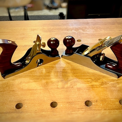 Hand Made Walnut Plane Tote & Knob for Stanley No 5 Thru 8, 605 Thru ...