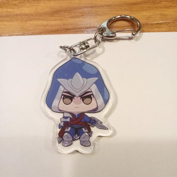 SET I: Lol 2”in Keychain Chibi Champs League of Legends Draven/jinx ...