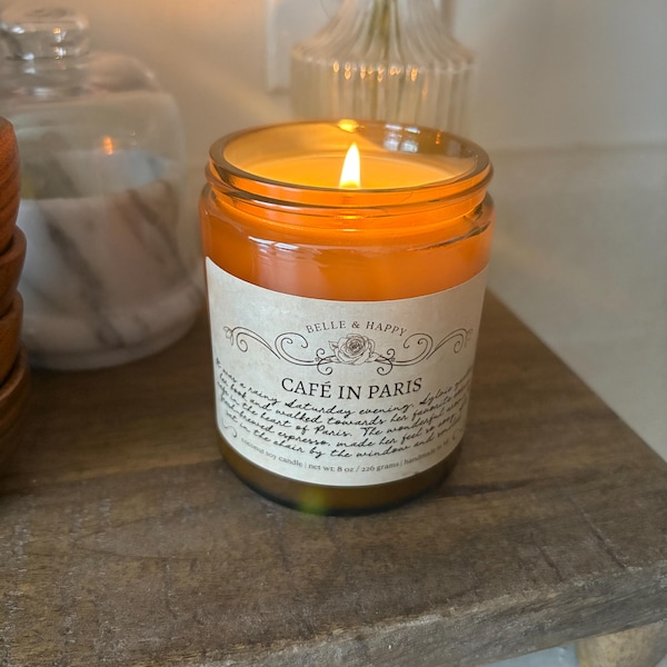 The Old Library Bookish Candles Literary Candle Gift for Librarian ...