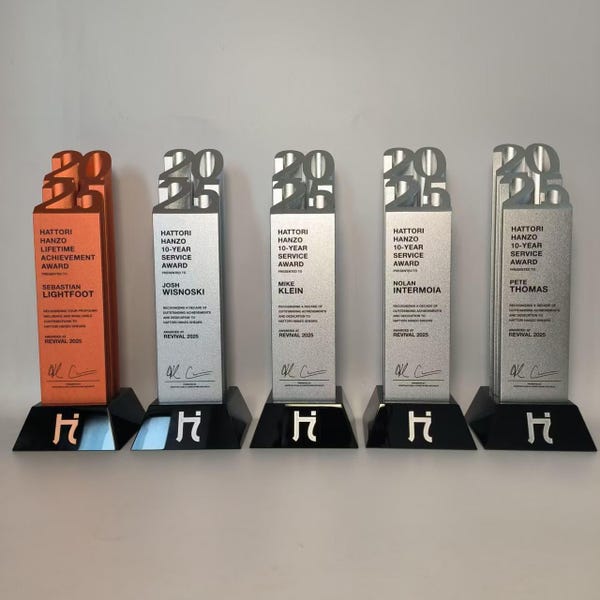 Personalized Trophy Award, Engraved Crystal Trophy, Customize Corporate ...