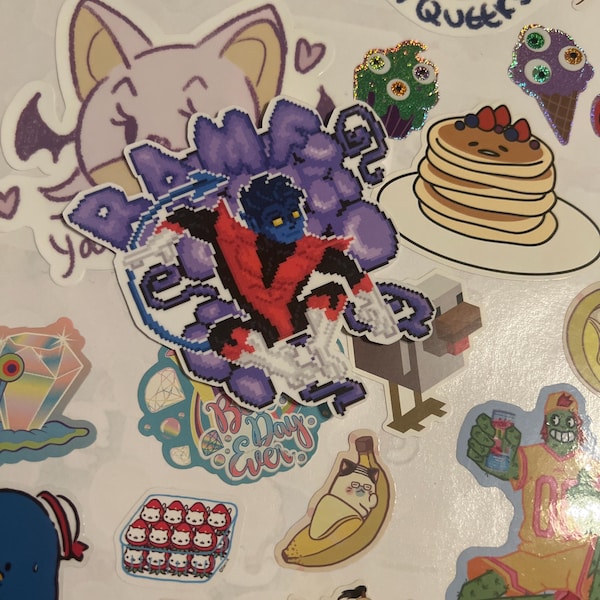 Overwatch 2 Lifeweaver Pixel Spray Vinyl Sticker - Decal, Laptop, Phone ...