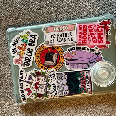 I Like My Books Extra Spicy Bookish Holographic Stickers, Spicy Books ...