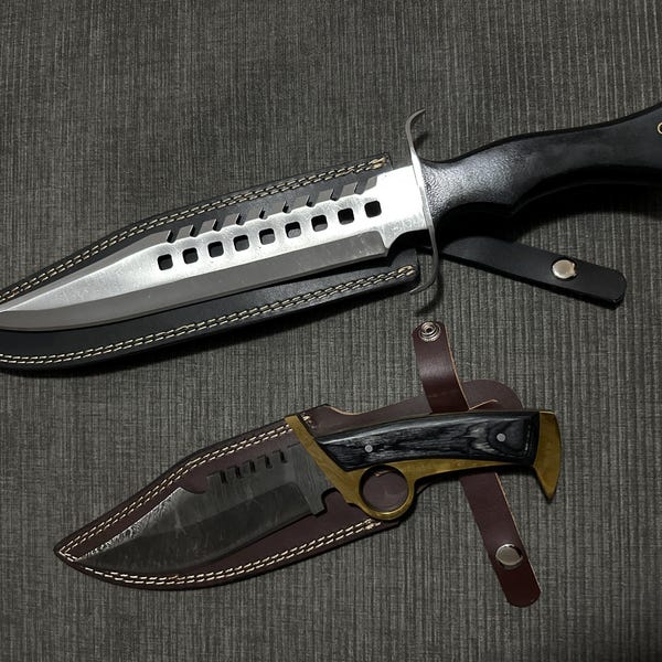 Scream Replica Knife | Ghost Face Replica Buck 120 Hunting Knife | Real ...