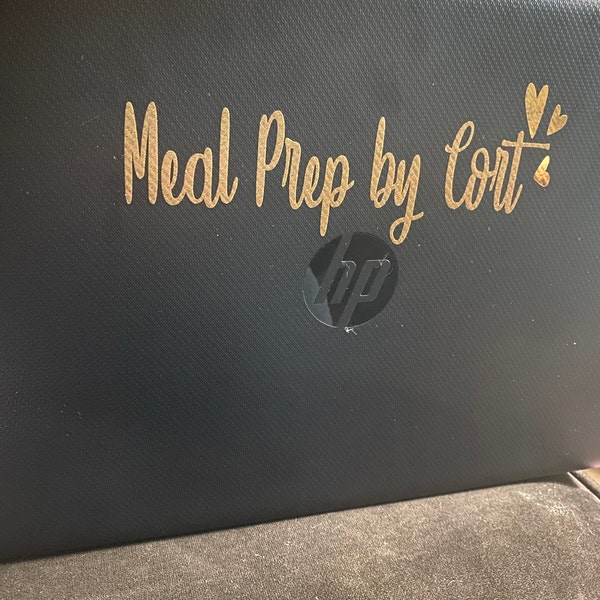 Laptop Stickers | Laptop Decal | Computer Decal | Name Laptop Decal ...