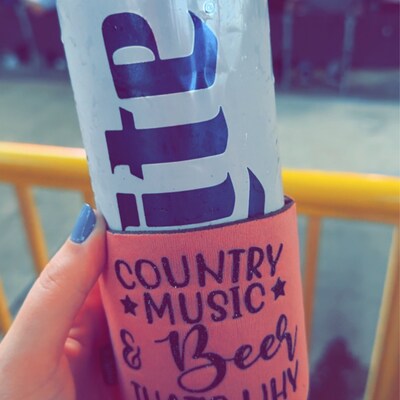 Sip It Grip It Rip It Can Cooler / Beer Holder / Birthday Gift / Party Favor / Gift for Golfer ...