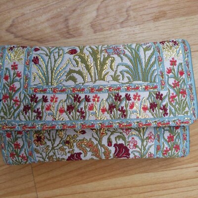 Small Boho Wallet Vegan, Bohemian Wallet, Handmade Wallet Women, Woven ...