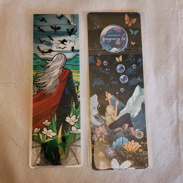 We Are the Thirteen TOG Stained Glass Bookmark, Throne of Glass ...