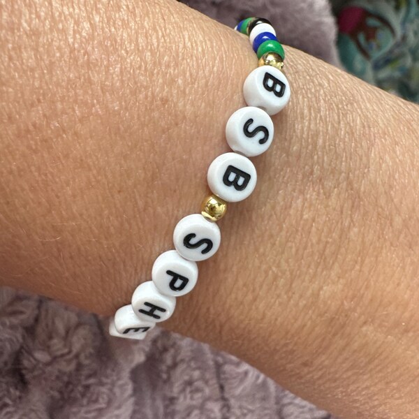 Merry & Bright Bracelet Set / Mama and Mini Bracelets / Christmas ...