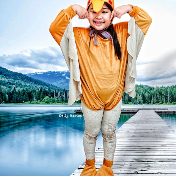 Bird Feet Costume Sewing Pattern: Penguin, Duck Feet Shoe Covers (PDF ...