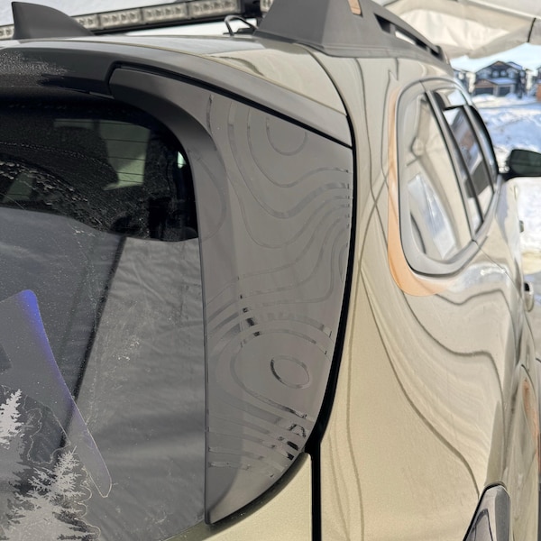 Crux Motorsports Precut Fuel Door Overlay Kit for 2020 + Subaru Outback ...