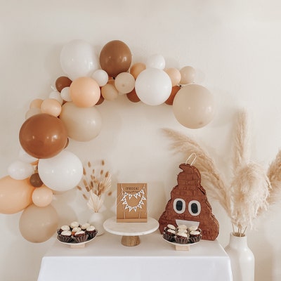 Boho Balloon Garland Kit Neutral Balloon Garland Bridal Shower Balloon ...