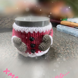 Crochet Christmas Mug Jumper Pattern - Etsy Australia