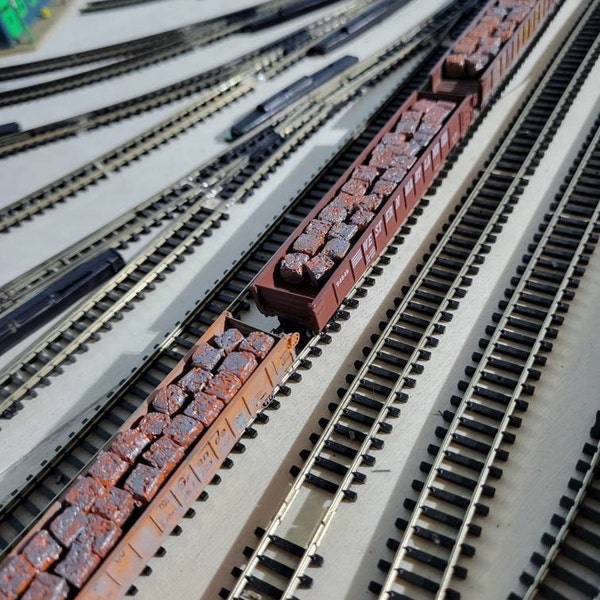 SHREDDED SCRAP for HO Scale Model Railroad Loads, Oo Model Railway ...