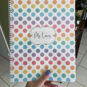 School Pocket Folder, Back to School, Personalized, School Supplies ...