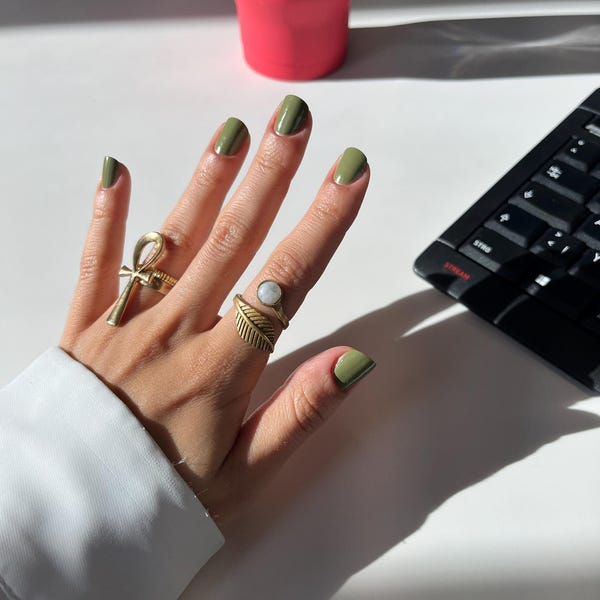 Gold Ankh Ring, Egyptian Ankh Cross Ring, Key of Life Ring, Design ...