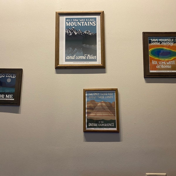 Yellowstone National Park Poster | Subpar Parks Poster - Etsy