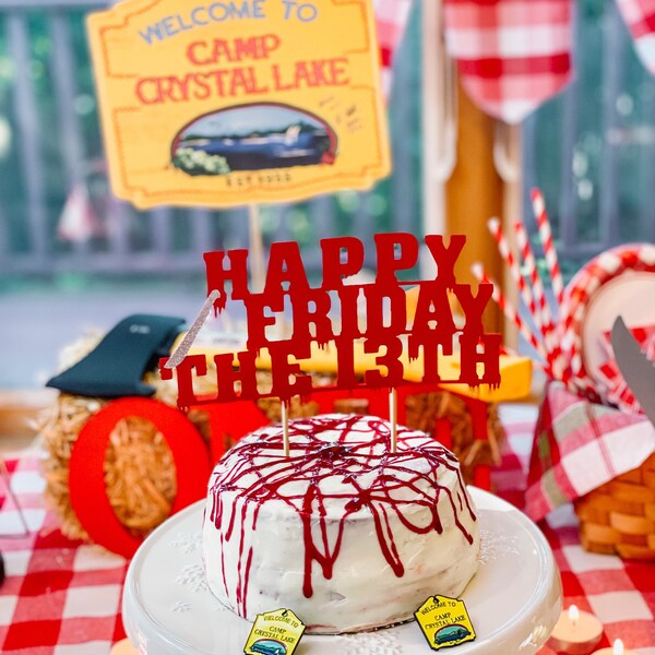 Friday the 13th Party Decorations, Have a Killer Birthday, Horror ...