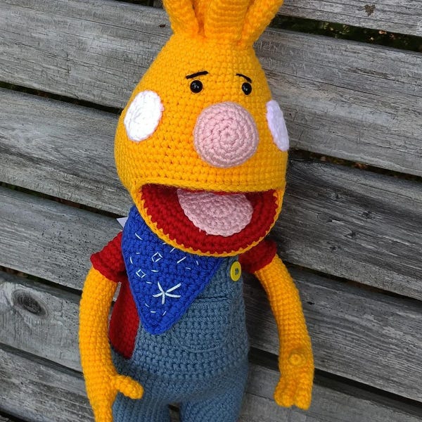 Ava Doll Crochet Pattern PDF File Ava From Dave and Ava Cartoons ...