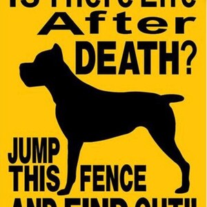 Bouvier Des Flandres Dog Aluminum Sign: 9x12, or 12x18 - Etsy