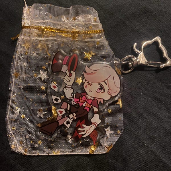 Boothill HSR Honkai Star Rail Phone Charm 1.5" Cute Chibi Epoxy Acrylic ...