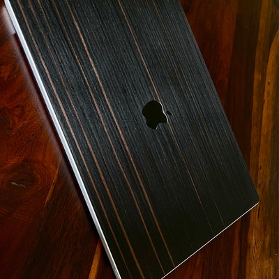 Real Wood Natural Wood MacBook Air 13 Cover Walnut Wood MacBook Decal ...
