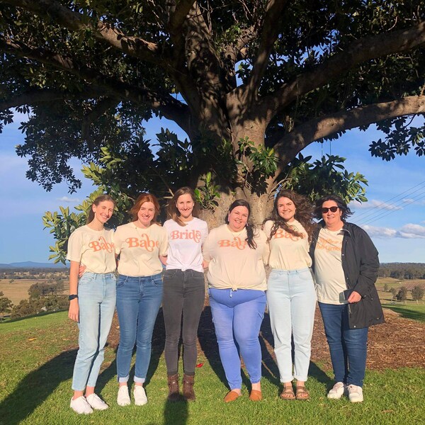 DINA Space Cowgirl Bachelorette T Shirts, Bride and Babe Bachelorette ...